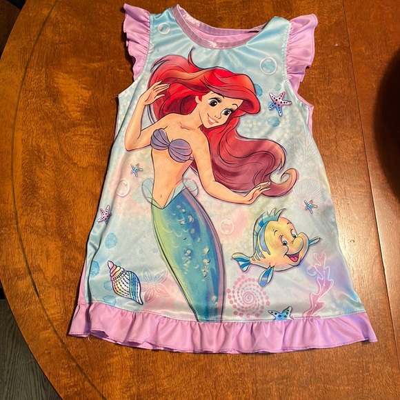 Pajamas | Disney Princess Ariel Night Gown | Poshmark
